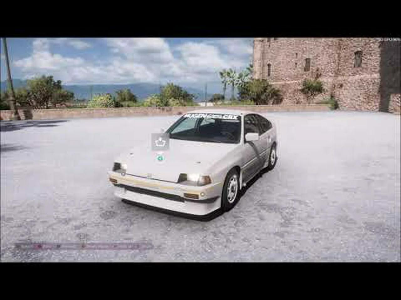 Forza Horizon 5 Honda Civic CRX Mugen 428KM/H AWD V8 Build Crazy Fast A ...
