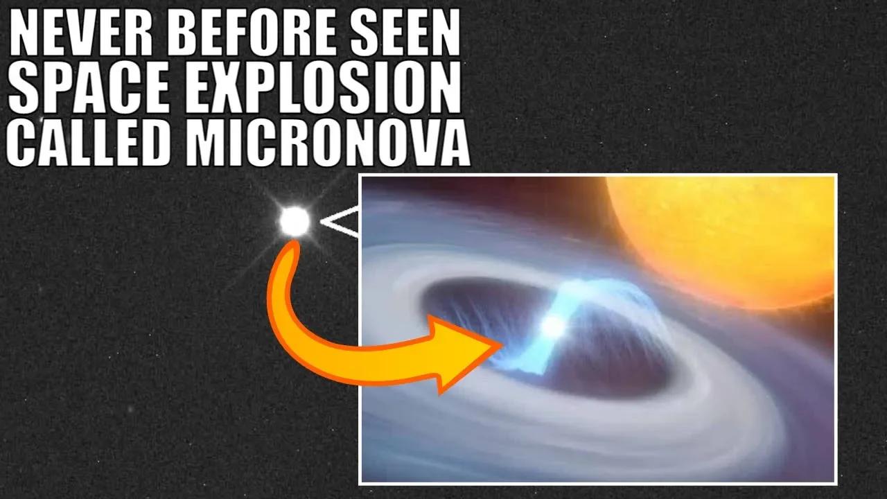 Surprise Discovery of a New Type of a Star Explosion - Micronova