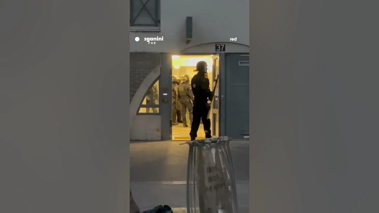 Paris Police Raid Houses Door by Door