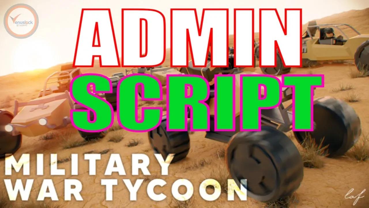 Military War Tycoon Script New Hack GUI | Useful | Working Admin Functions