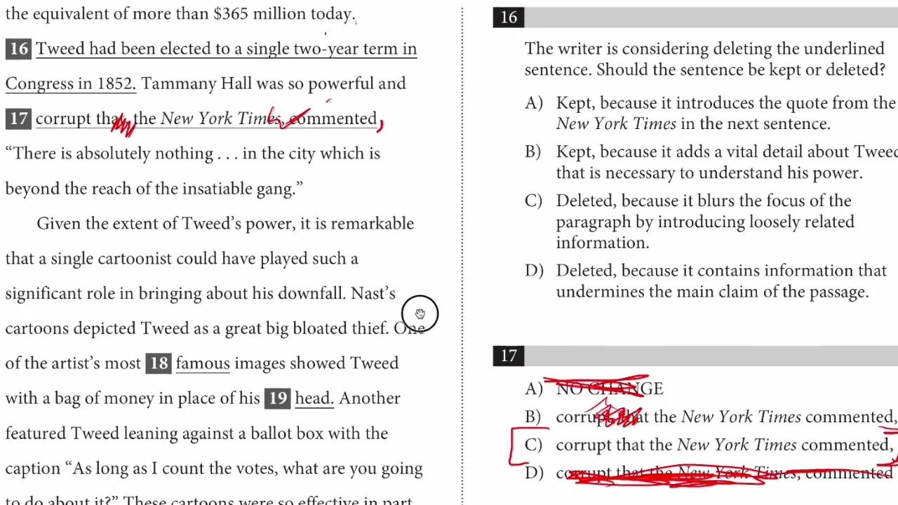 Punctuating Quotations (Digital SAT Reading & Writing)