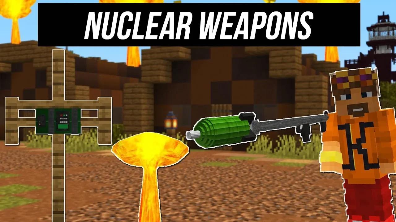 TESTED NUCLEAR WEAPONS IN MINECRAFT - ATOMIC EXPLOSIONS GUIDE 1.18.2