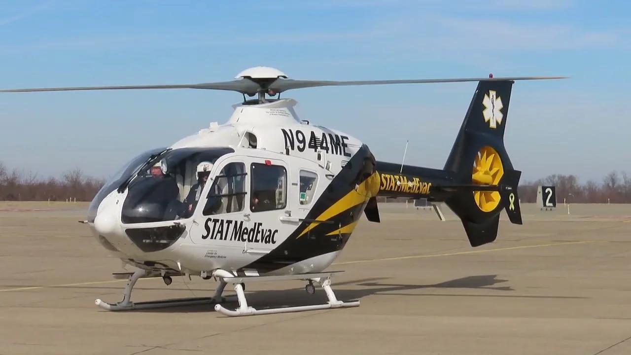 N944ME - STAT MedEvac 1 Taking Off