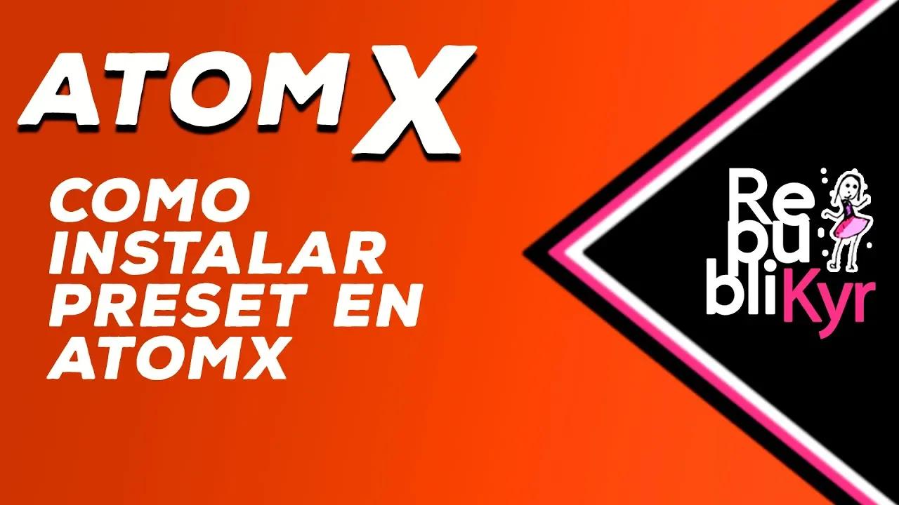 Como instalar preset en plugins ATOMX | After Effect | Tutorial