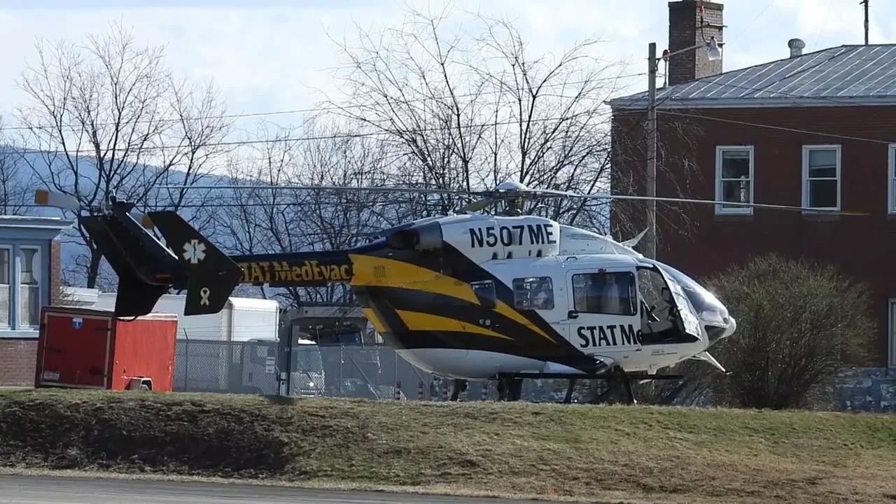 N507ME - STAT MedEvac 5 Landing