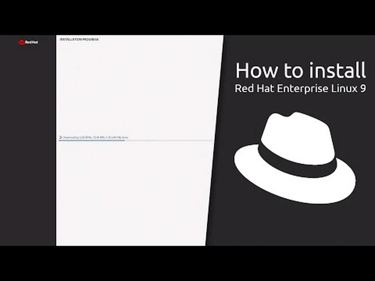 How to install Red Hat Enterprise Linux 9