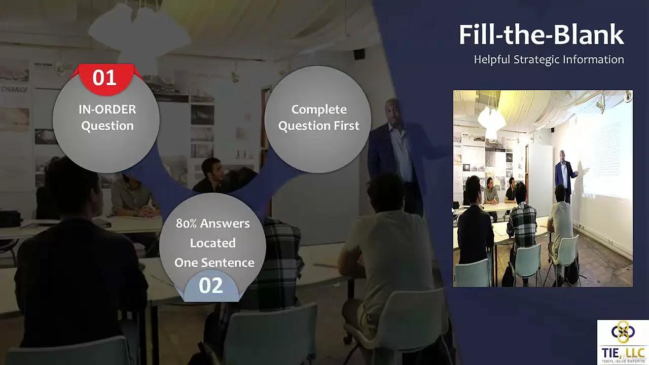 2 Fill the Blank Question Strategy, Tactics, and Analysis