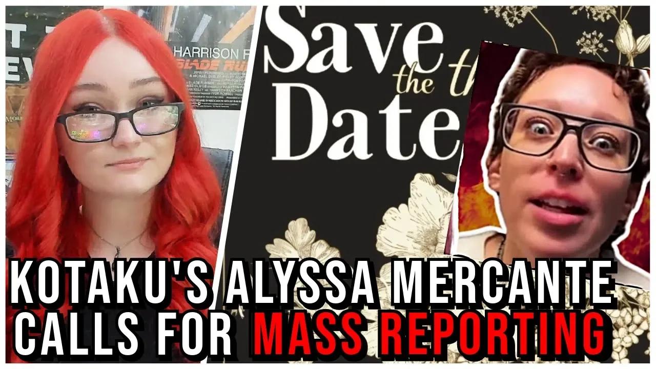 Alyssa Mercante Kotaku Editor BEGS Followers To MASS REPORT Mark Kerns "Misogynist" Joke