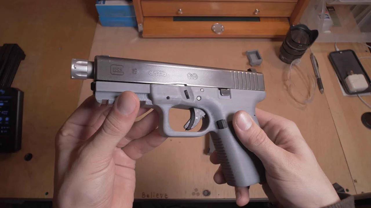 Field Stripping My 3D Printed Glock