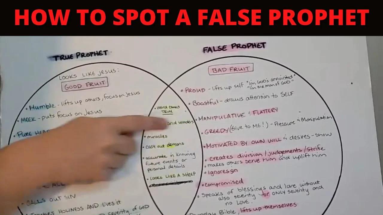 Recognizing False Prophets and False Teachers - Matthew Series Part 6 ...