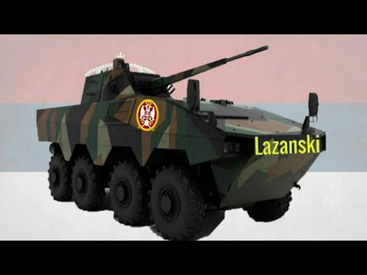Kako je nastalo novo srpsko oklopno borbeno vozilo "Lazanski" ? - The ...