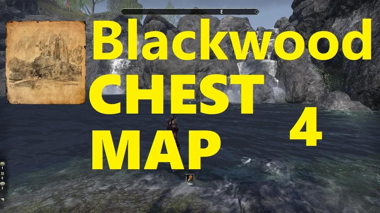 ESO Blackwood Treasure Map 4 Location! - (Guide Series) Elder Scrolls ...