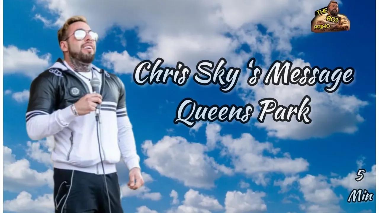 Chris Sky With A Message From Toronto