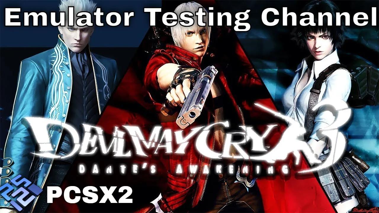 Devil May Cry 3 4k | PCSX2 1.7.0 Dev | PS2 Emulator