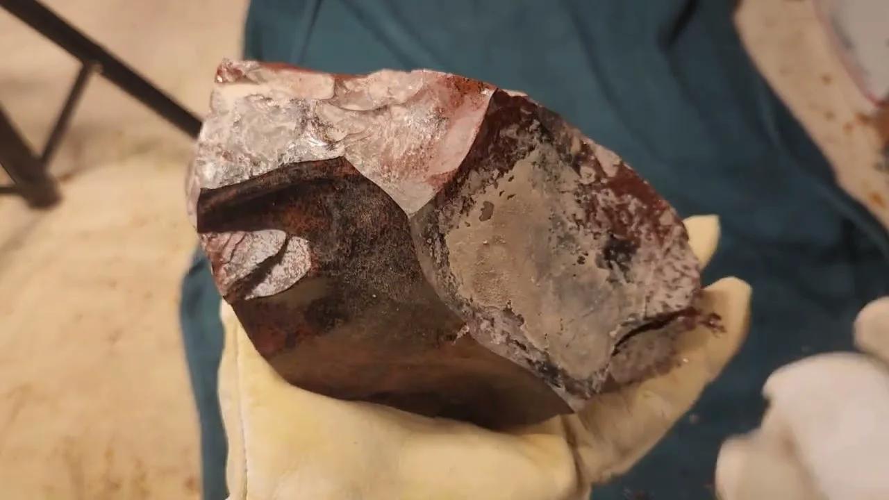1679 - Part 1/2 - Fully Explained Knapping Obsidian Preform