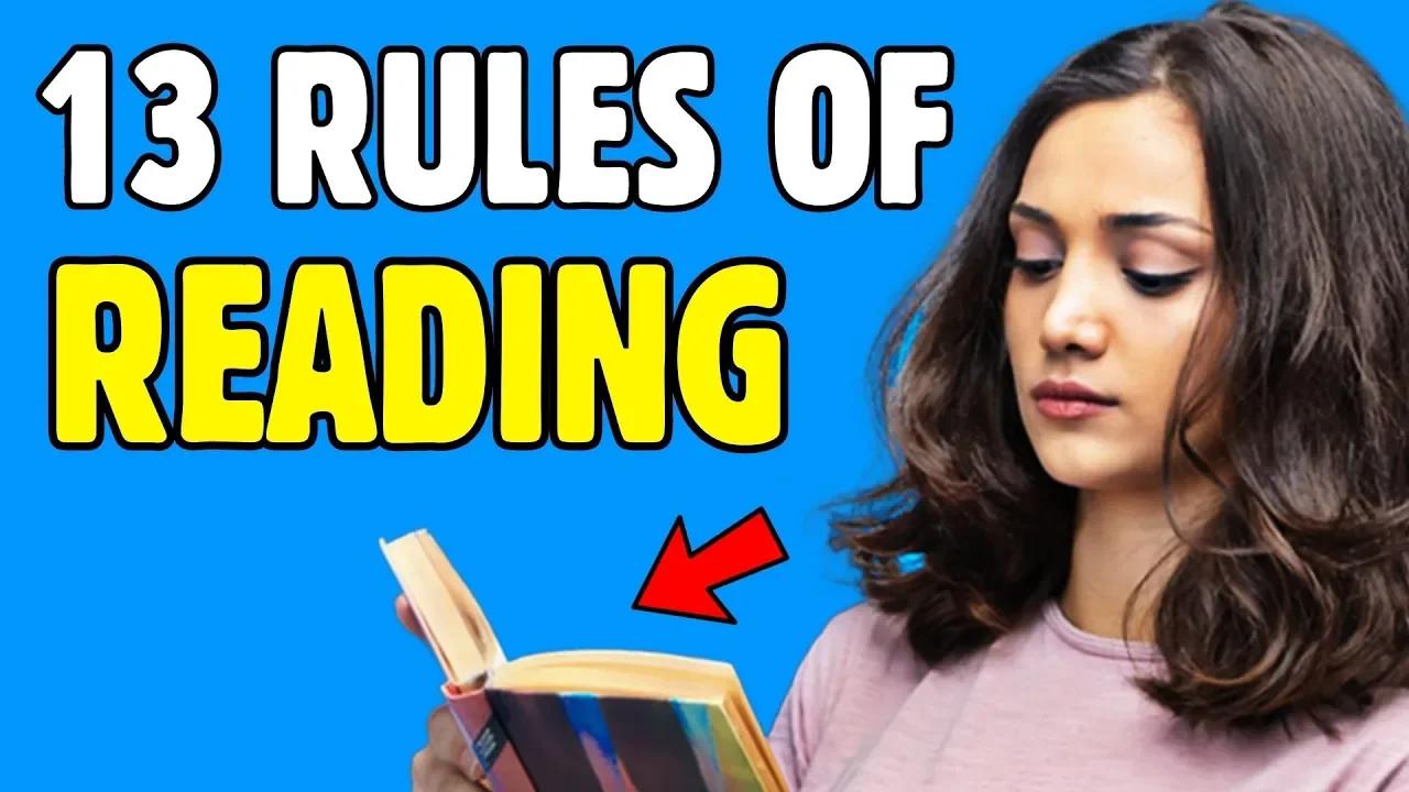 13 RULES of READING