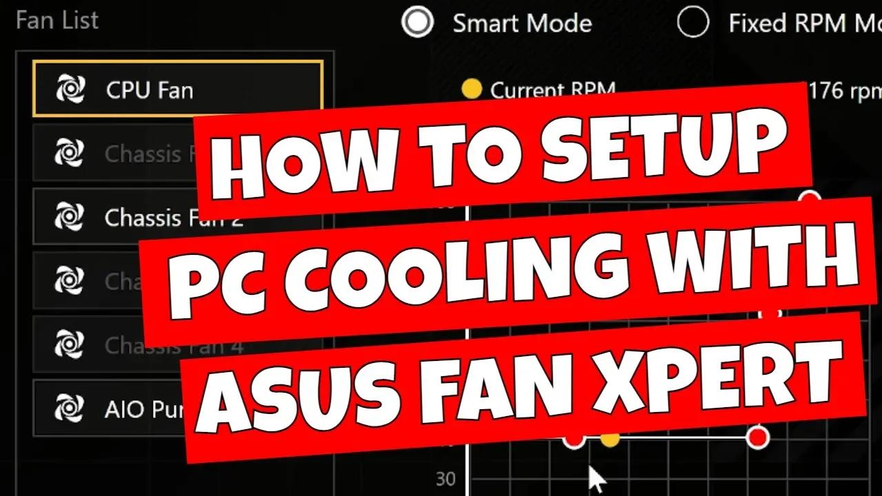 How To Setup PC Fans Fan Xpert 4 In BIOS & ASUS Armoury Crate Detailed Guide 2024