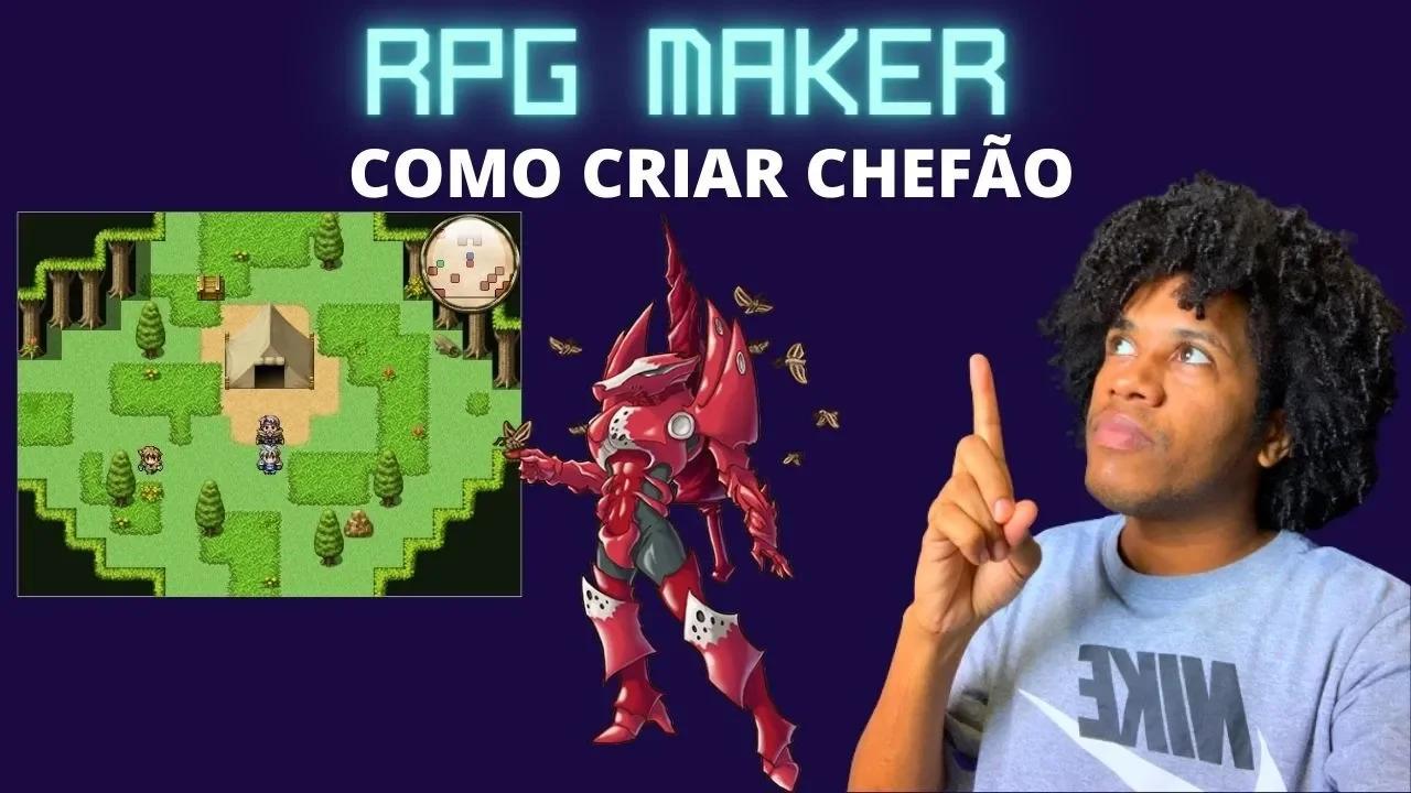 COMO CRIAR MONSTRO CHEFÃO BOSS NO RPG MAKER MV 2022 2023 AULA 4
