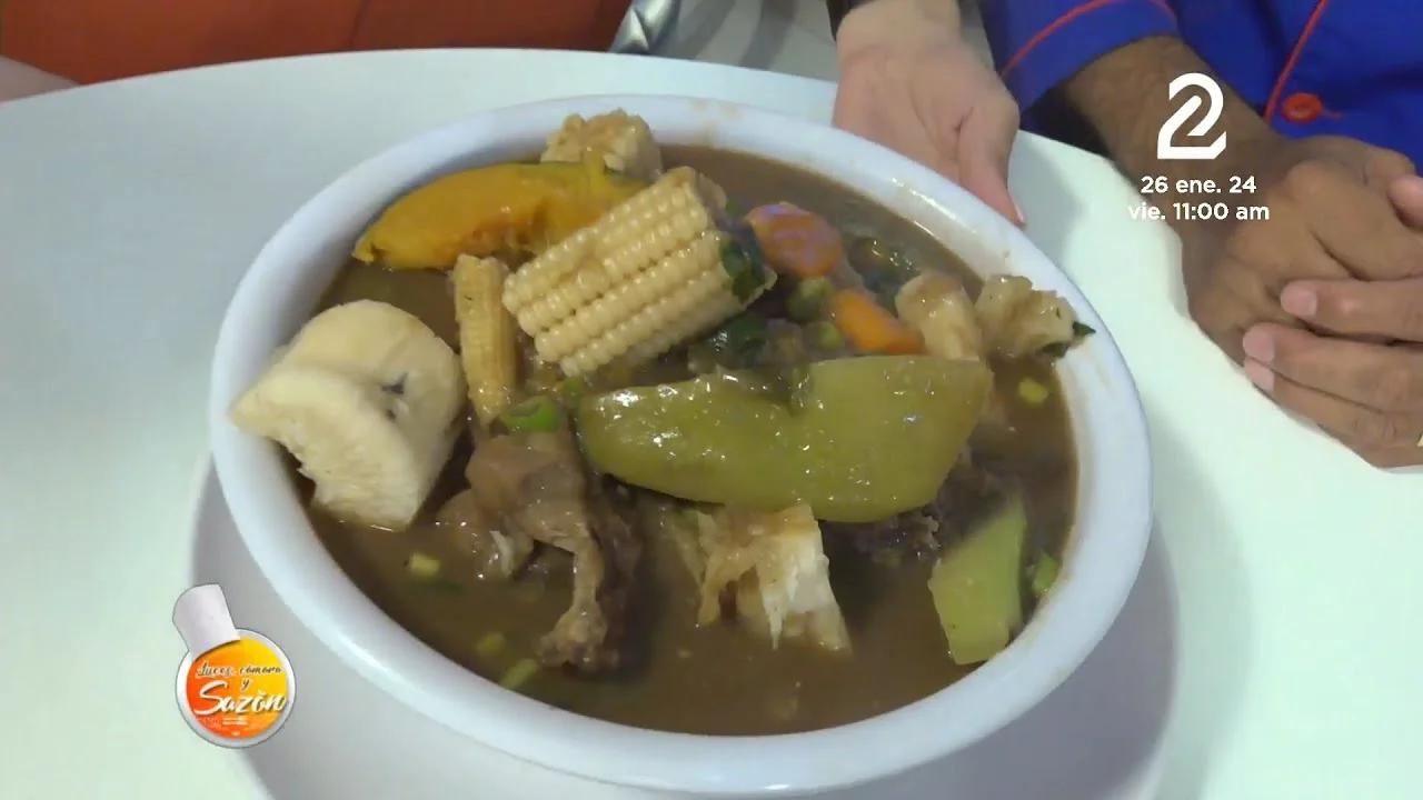 La Receta: Sopa de Cola y Filete de Pollo en Salsa de Mostaza y Orégano
