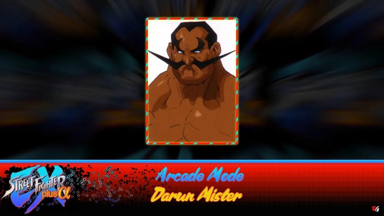 Street Fighter EX Plus Alpha: Arcade Mode - Darun Mister