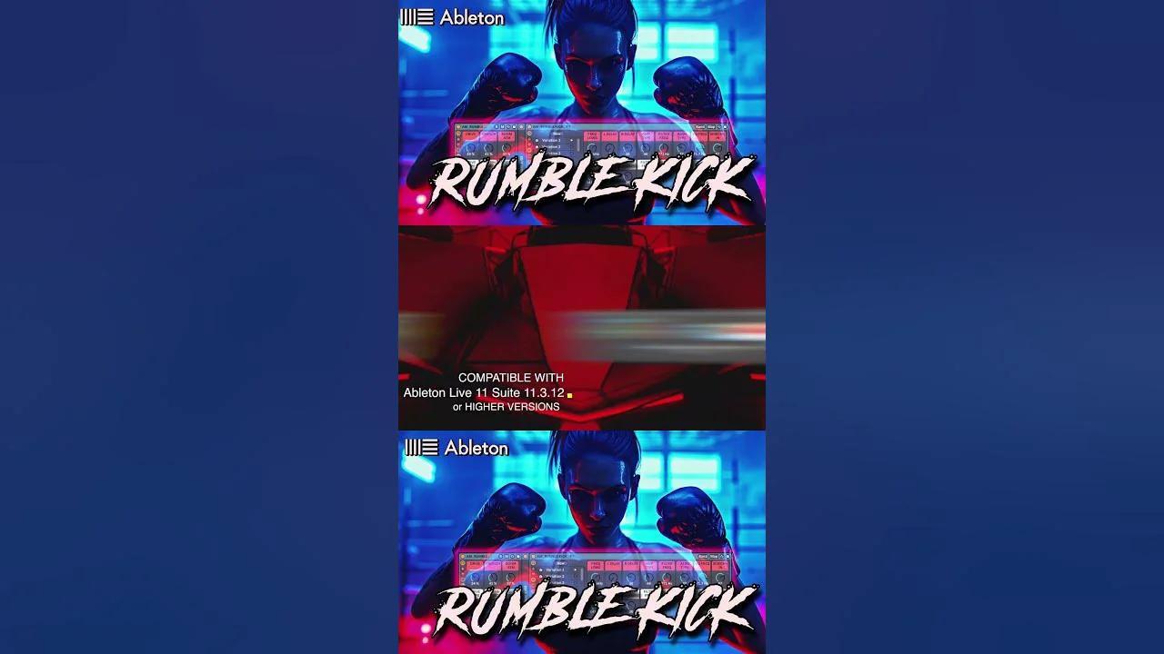 🚀ABLETON LIVE RUMBLE KICK FX RACK 🎛️🚀 #abletonlive #techno