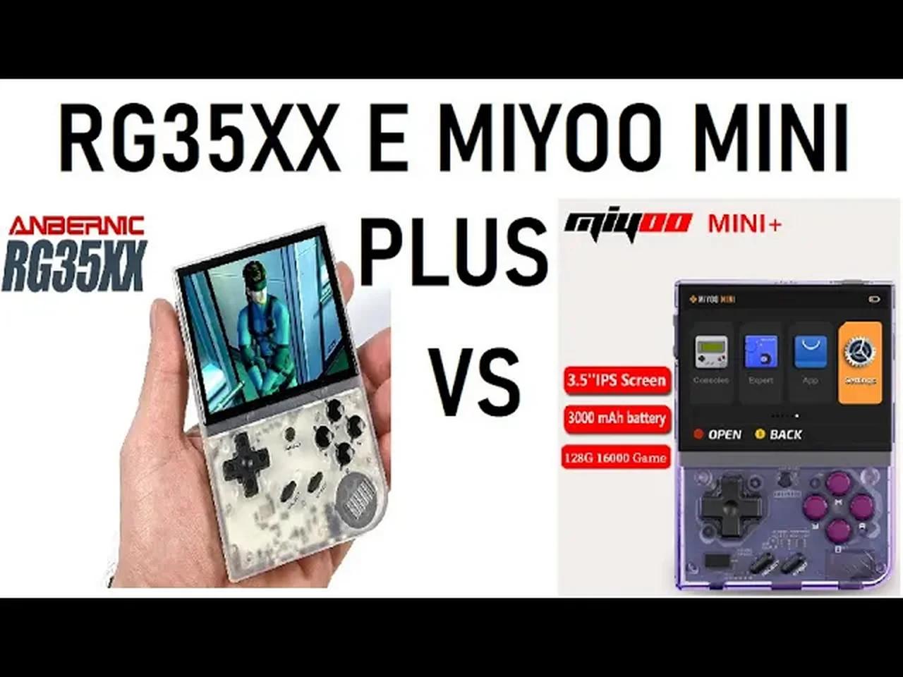 MIYOO Mini Plus e RG35XX quase de graça! #miyoo #anbernic #rg35xx # ...