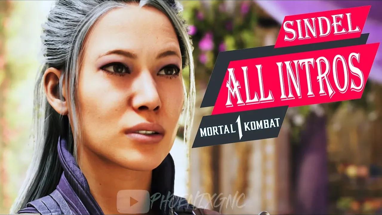MORTAL KOMBAT 1 - SINDEL ALL INTROS DIALOGUES (PS5) ️4K ᵁᴴᴰ 60ᶠᵖˢ