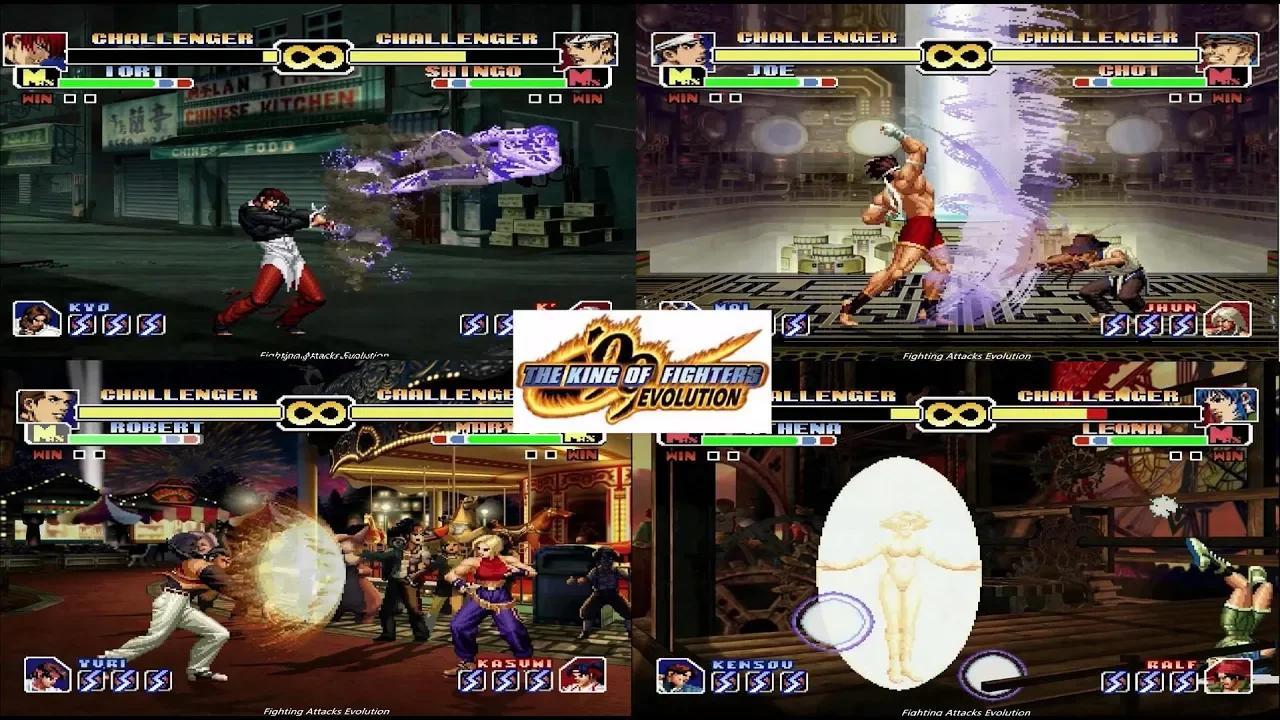 The King Of Fighters 99 Evolution - All Super Moves Attacks
