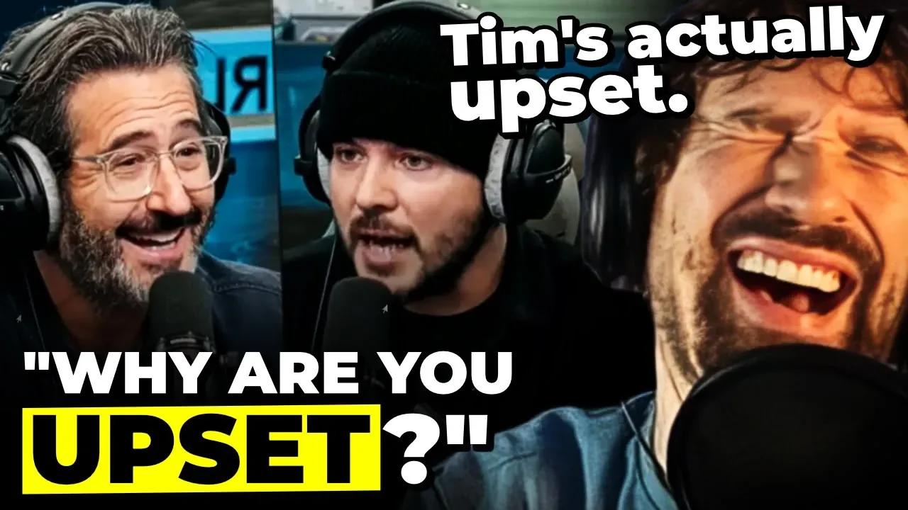 Seder Confronts Tim Pool For Russian Funding And Gets Him Visibly Upset
