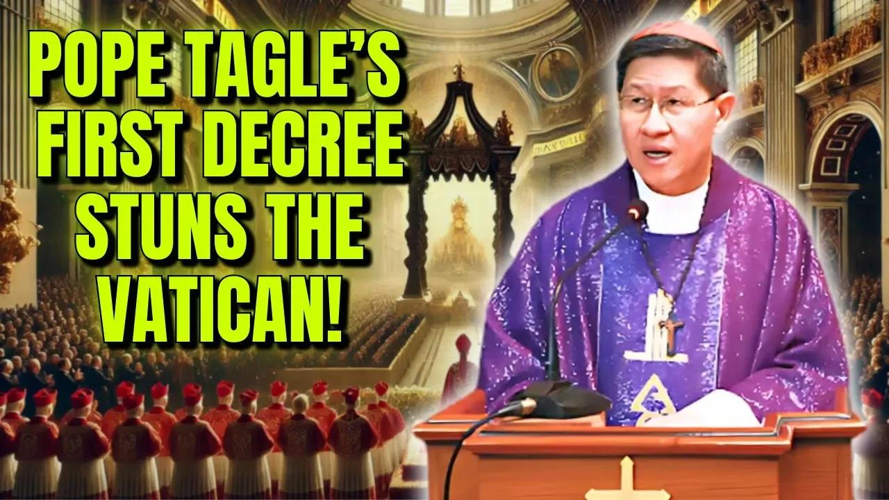 Historic Selection of Pope Tagle – His First Decree Stuns the Vatican!