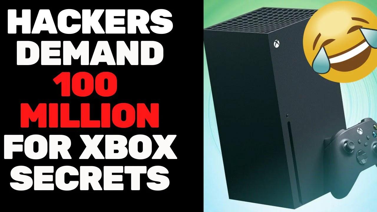 Xbox Series X SECRETS Stolen & Held Ransom For 100 Million Dollars ...
