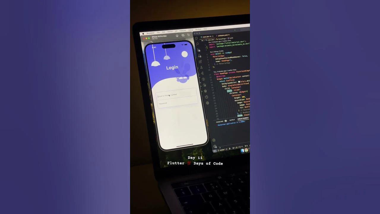 Flutter 100 Days of Code - Day 11 #shorts