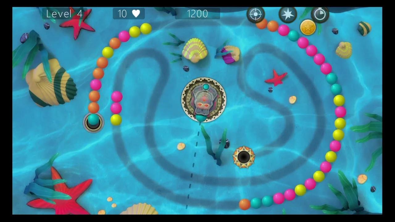 Marble Power Blast - Level 4 (Gameplay)