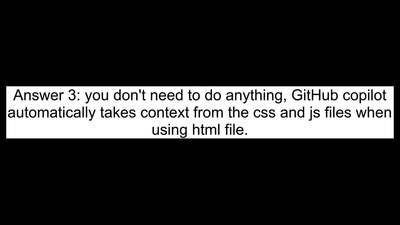 How to use GitHub Copilot for multiple files How to use GitHub Copilot for multiple files