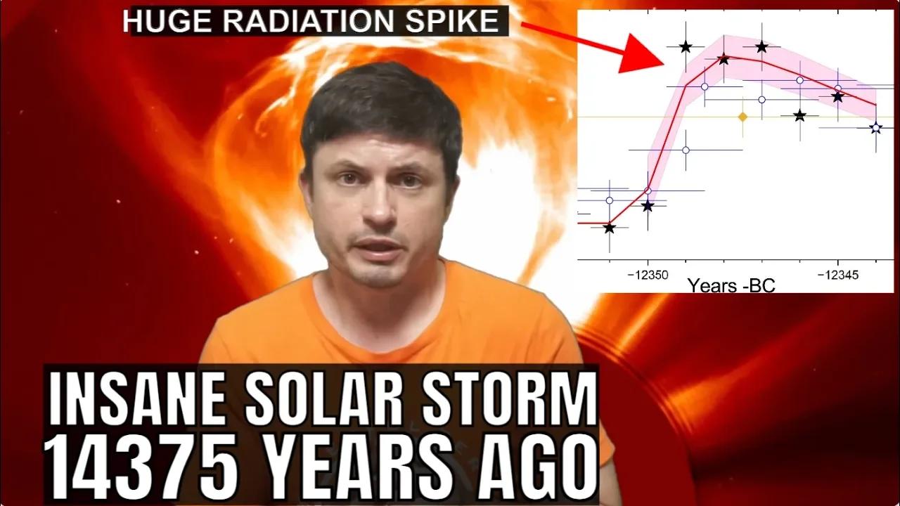 Sun Produced an Insanely Powerful Storm 14,375 Years Ago