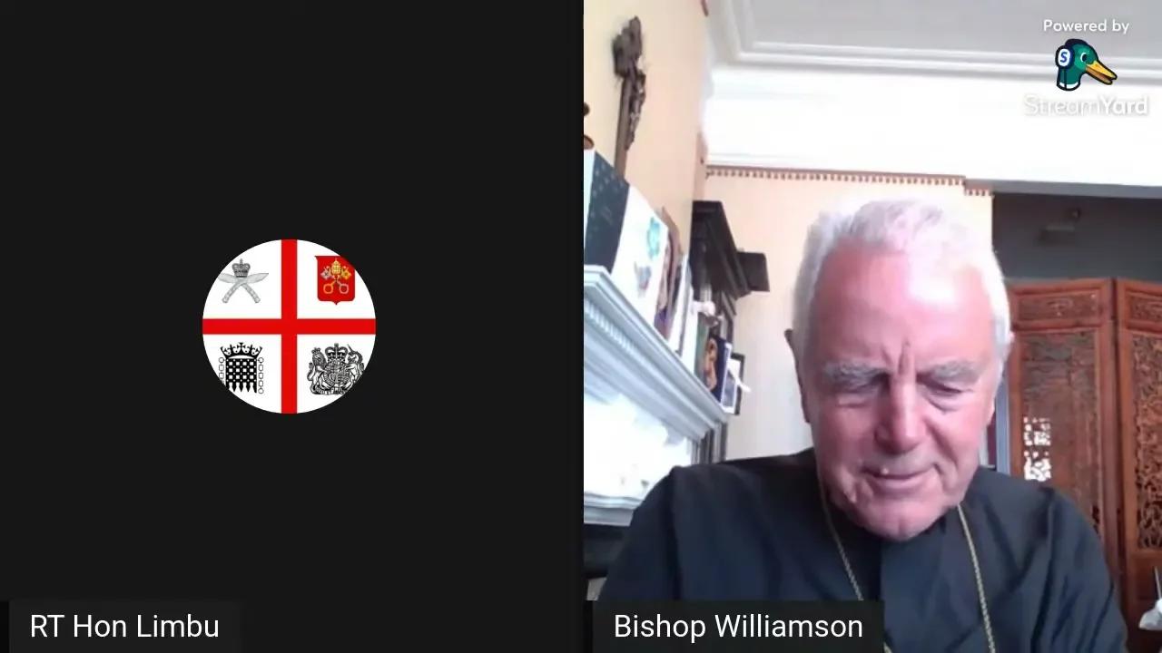 Fireside conversation with Bishop Richard Williamson