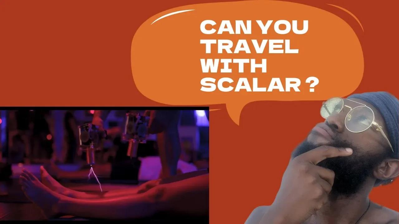 can you travel with the scalar plasma projector