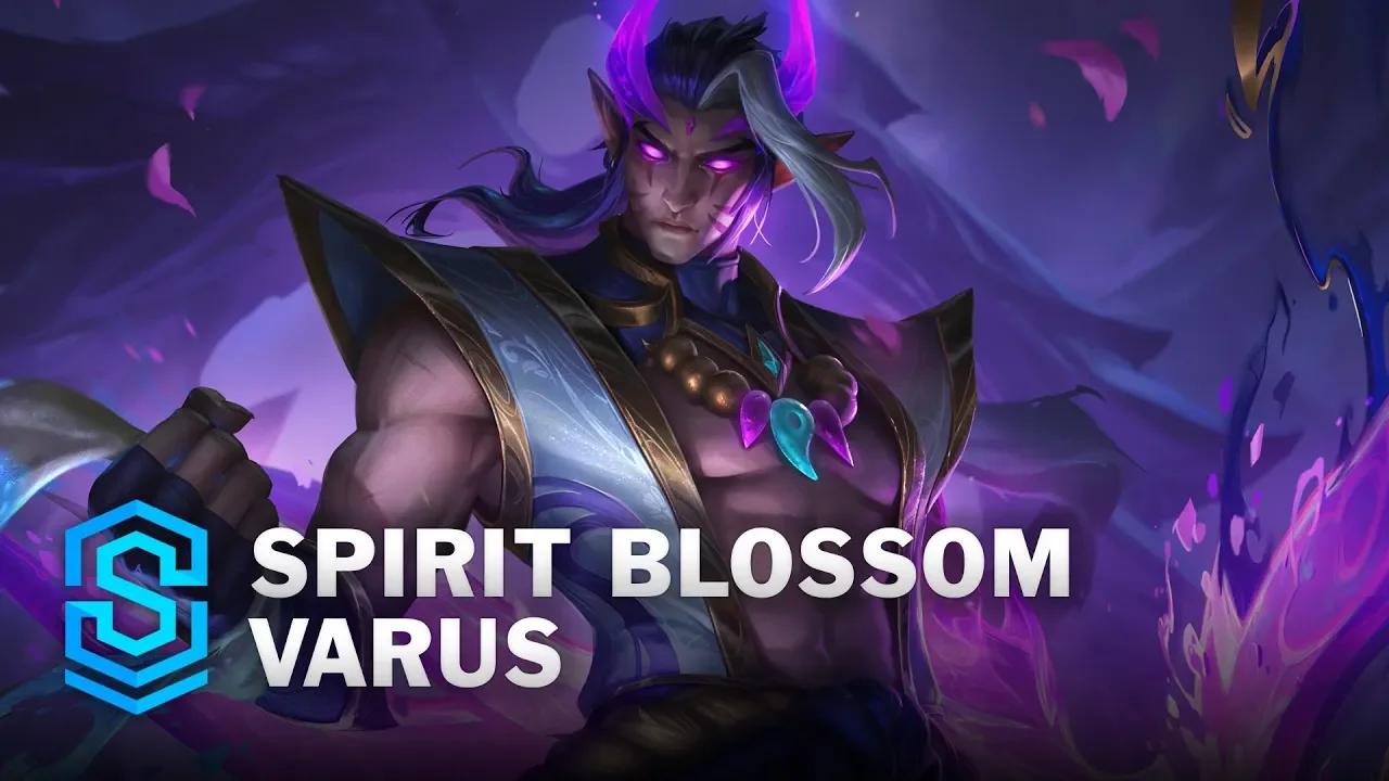 Spirit Blossom Varus Skin Spotlight - League of Legends
