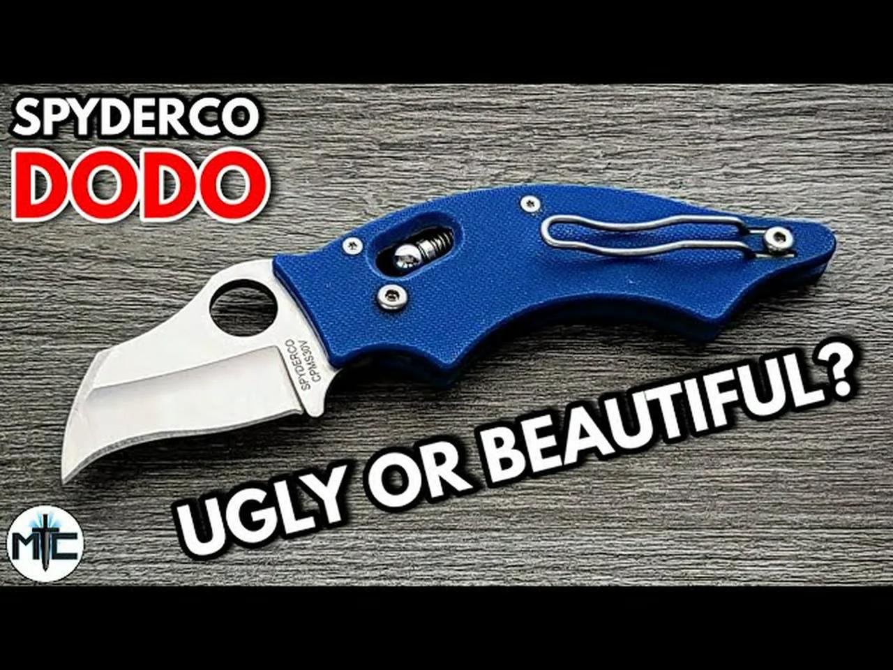 Spyderco Dodo Folding Knife - Overview and Review