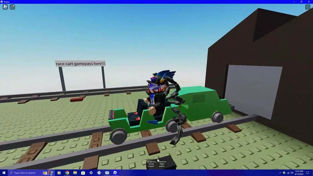 Cart Ride Around Nothing Speed Run (ROBLOX)