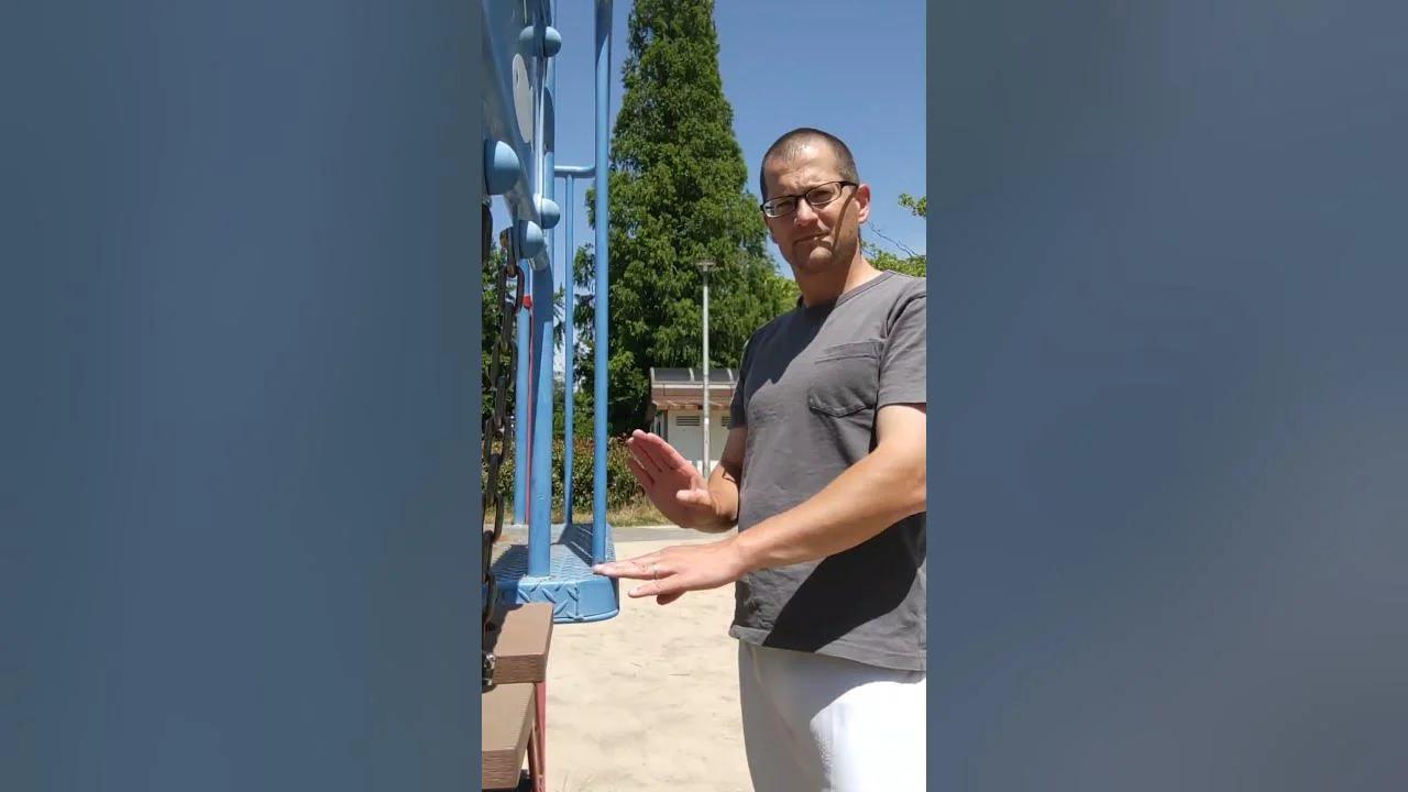 Workout and jungle gym rhythm