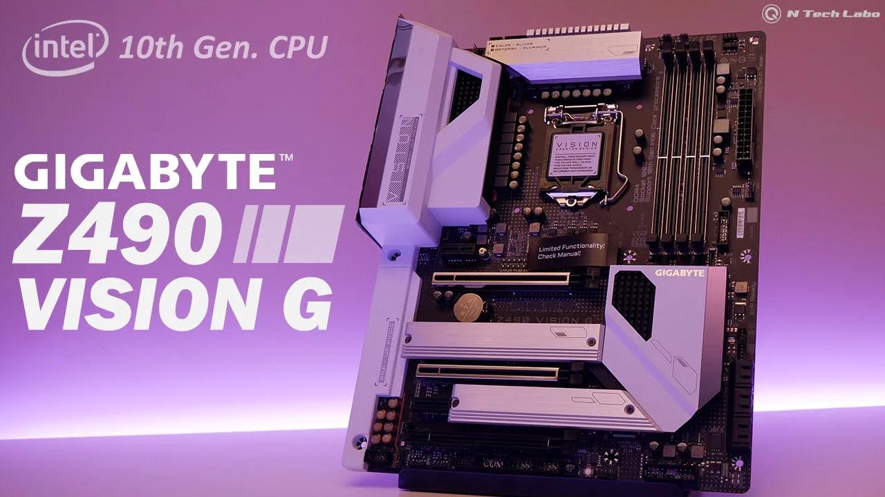 Top Tech Review - GIGABYTE Z490 VISION G Motherboard | Overview & Explained