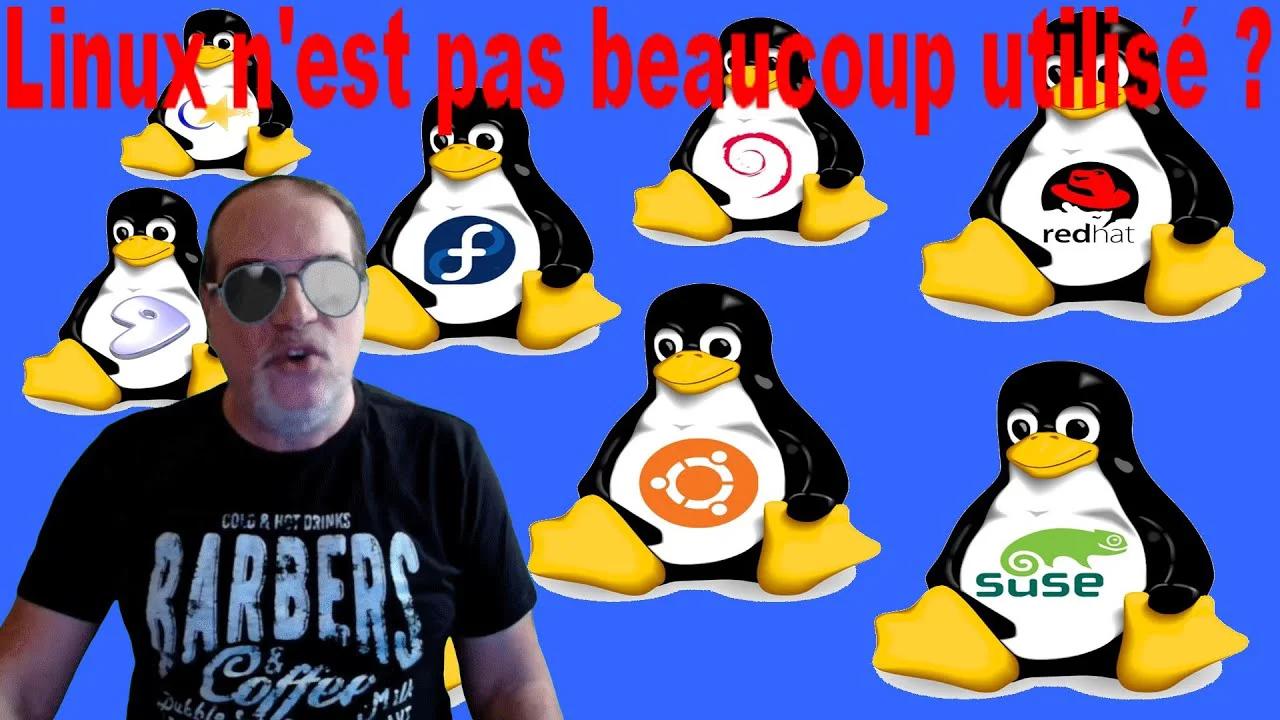 Pourquoi les utilisateurs Linux Desktop ne sont pas nombreux