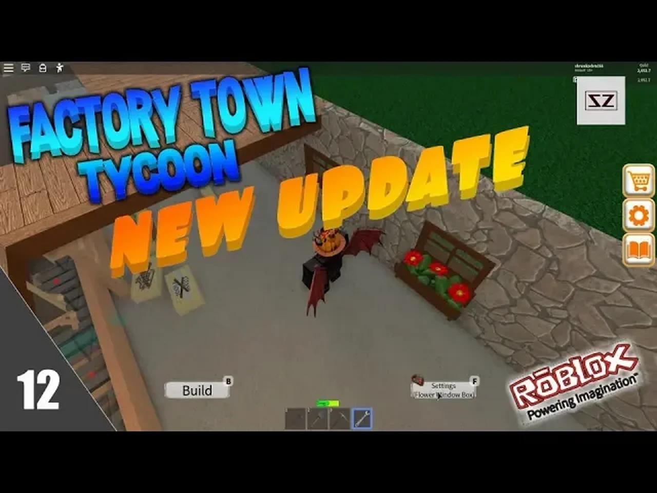 Factory Town Tycoon - New Update - 12 - Roblox