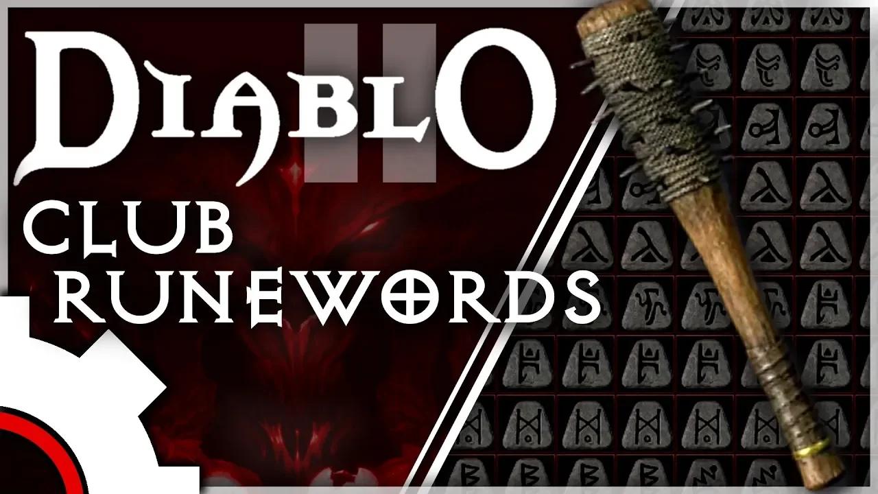Making Lucille with Club Runewords in Diablo 2 Resurrected
