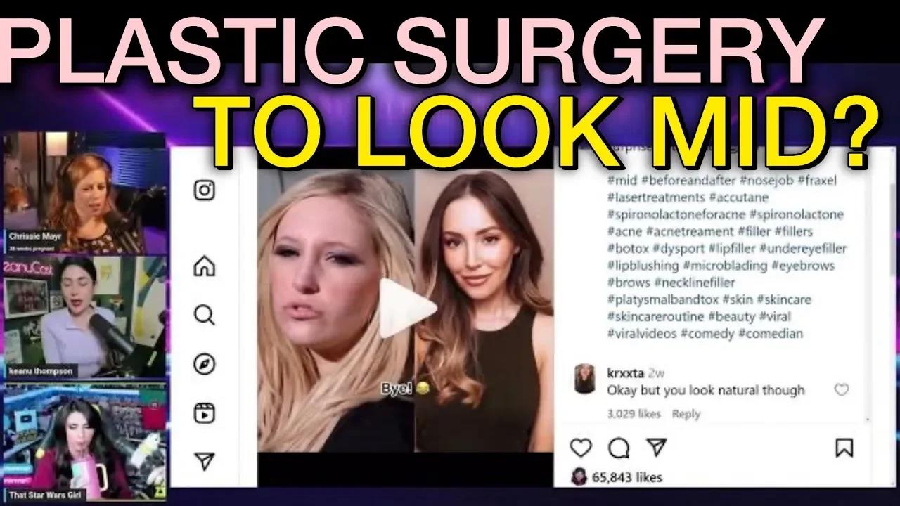 Woman Changes Entire Look With Plastic Surgery... To Look mid? FAIL ...
