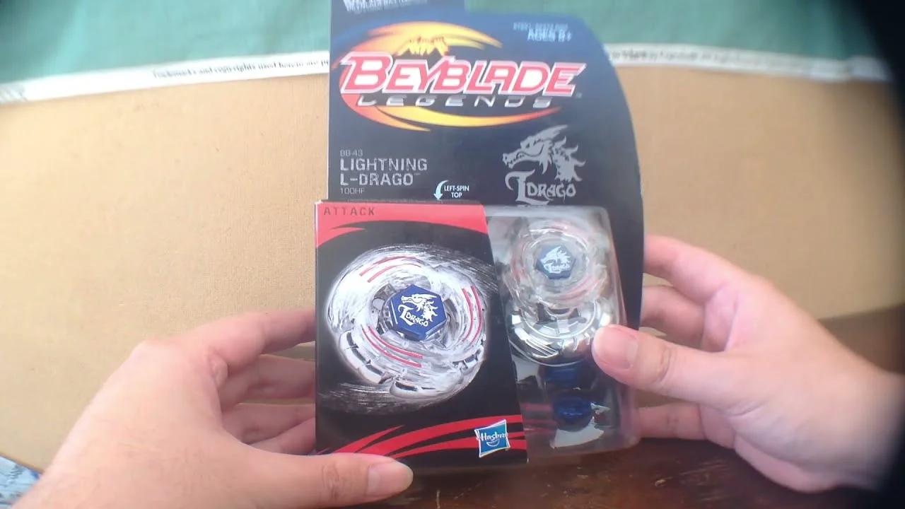 BB-43 Beyblade Legends Lightning L-Drago 100HF Unboxing