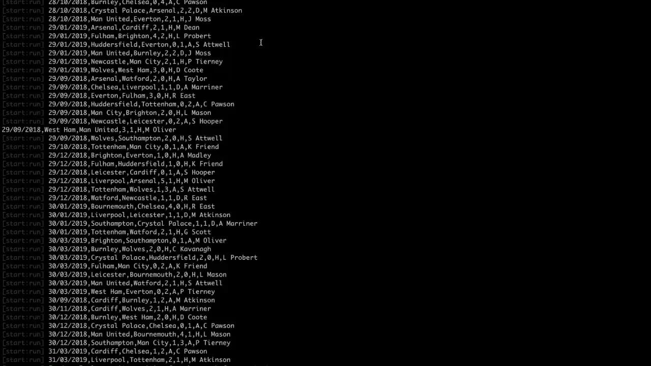 Reading CSV FIles (099)