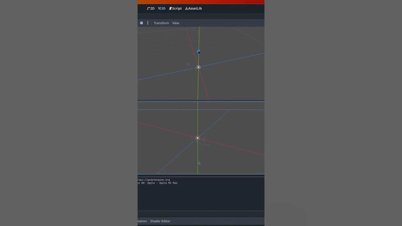 Transparent Game Window in Godot 4 #shorts #godot #godotengine
