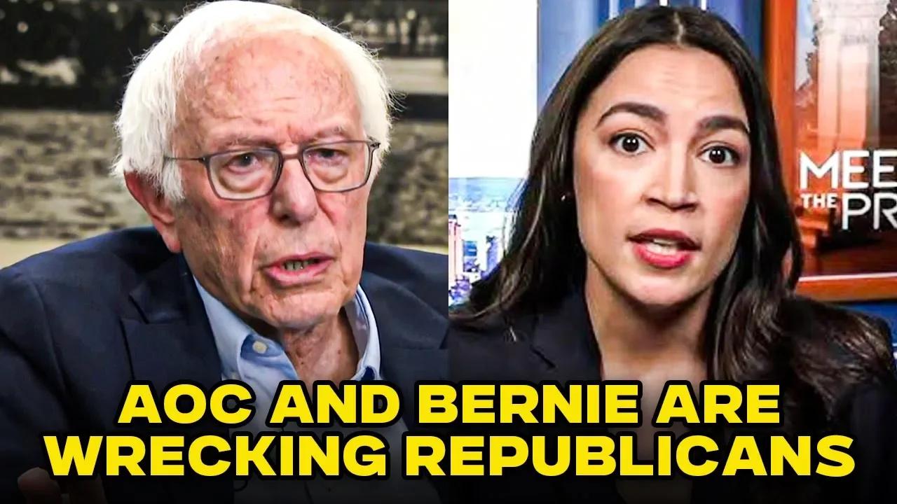 AOC And Bernie Drawing Record Crowds In Deep Red States
